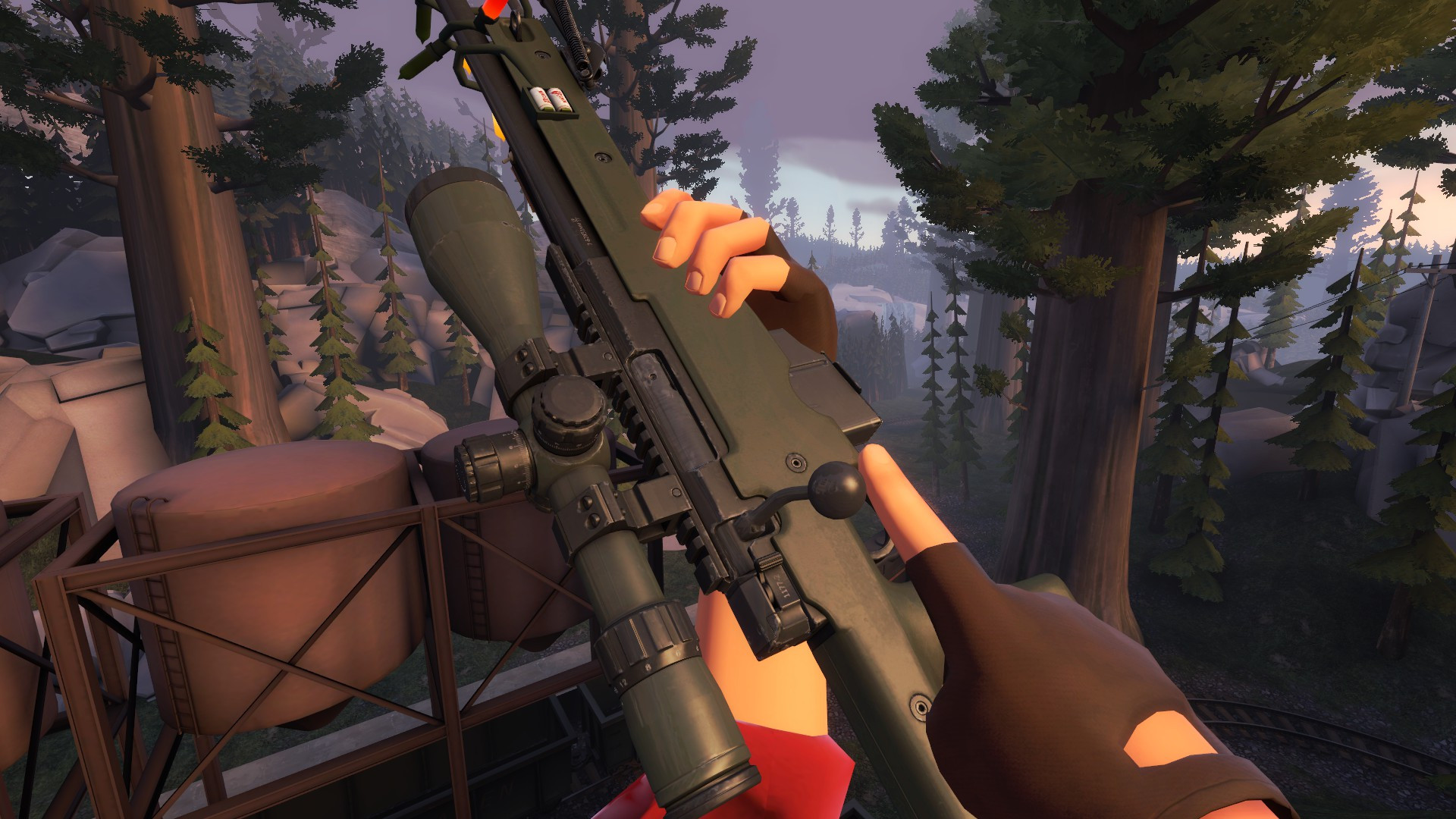 CS:GO (And CS2) AWP for AWPer Hand Mod for Team Fortress 2 | TF2 Mods
