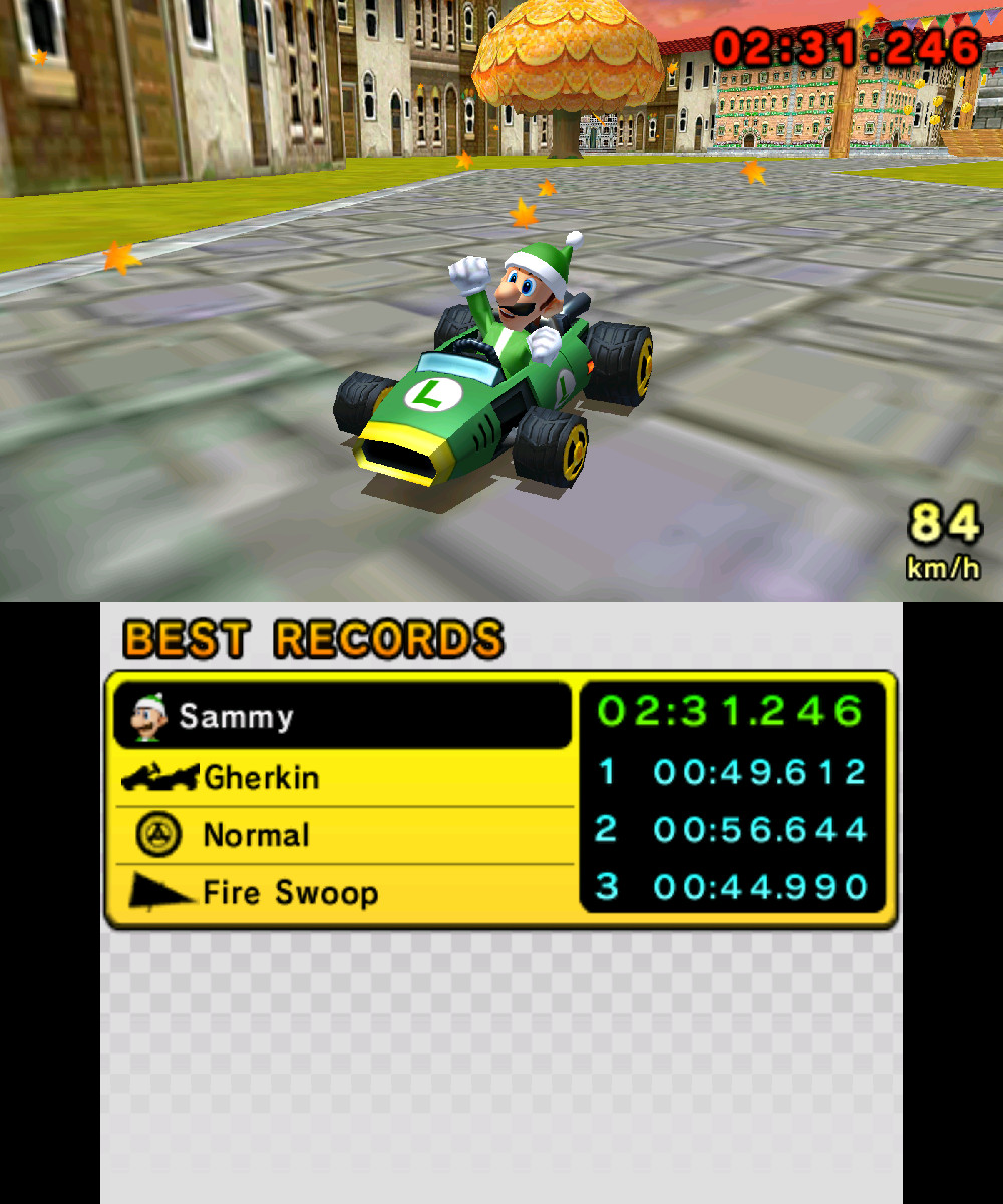 Santa Luigi Mod for Mario Kart 7 | MK7 Mods