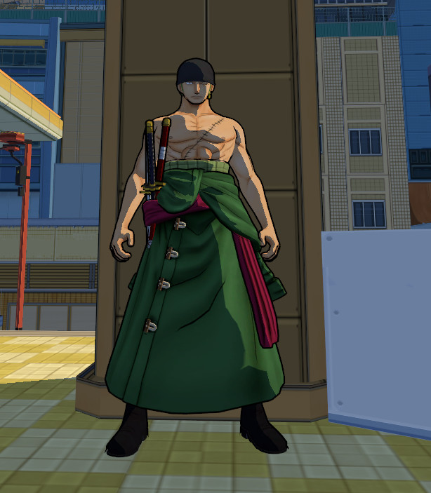 Zoro (One Piece) Mod for Bomb Rush Cyberfunk | BRC Mods