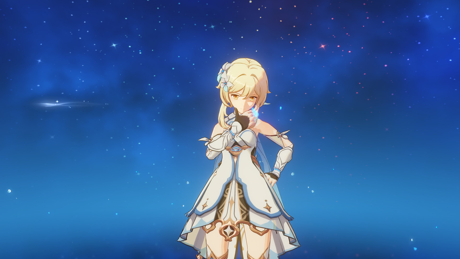 Lumine as Aether Mod for Genshin Impact | GI Mods