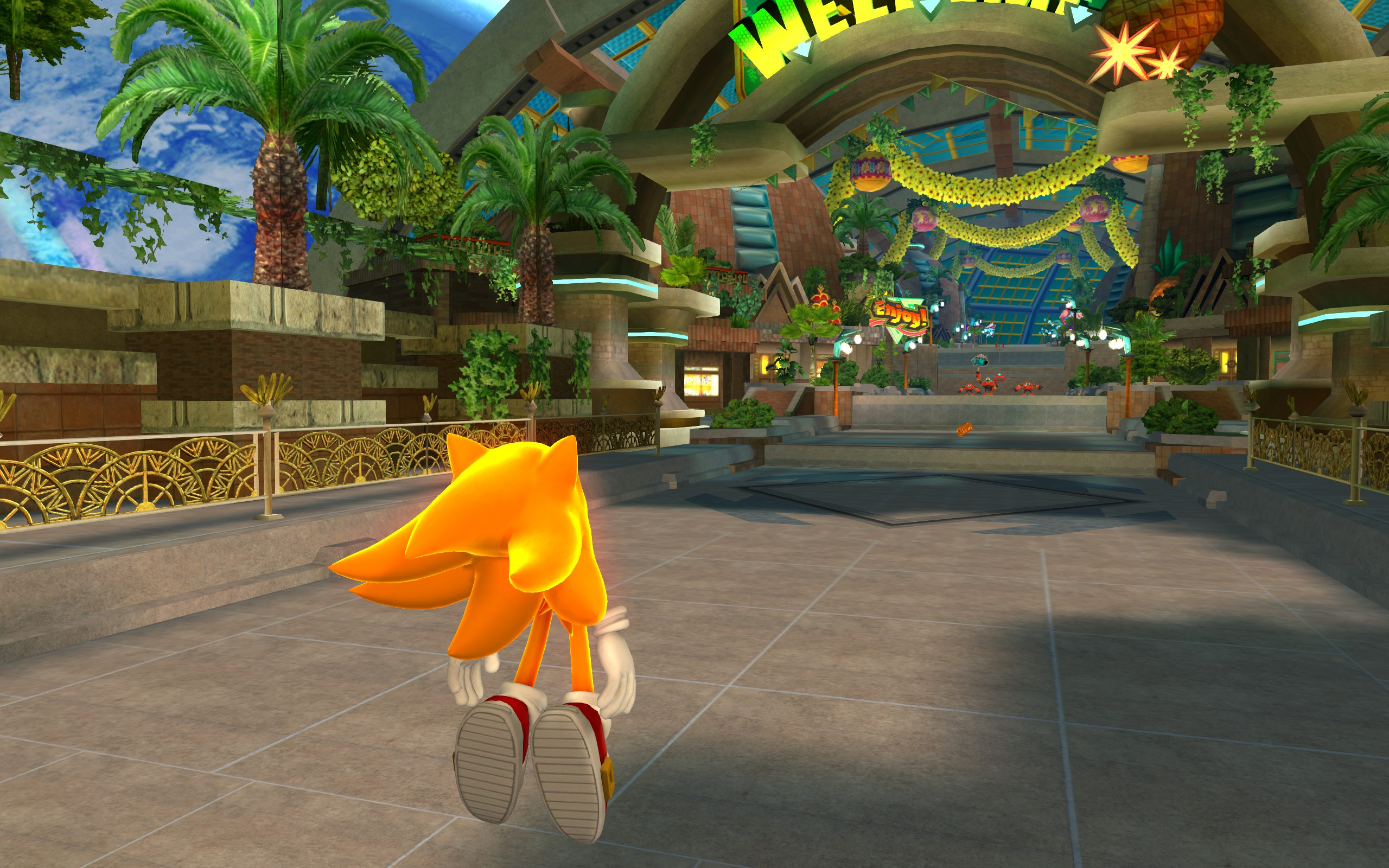 Super Sonic 2 over Super Sonic Mod for Sonic Generations (2011) | Gens Mods