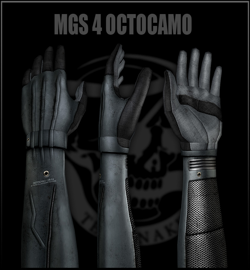 MGS 4 Octocamo arms Mod for Counter-Strike: Source | CS:S Mods