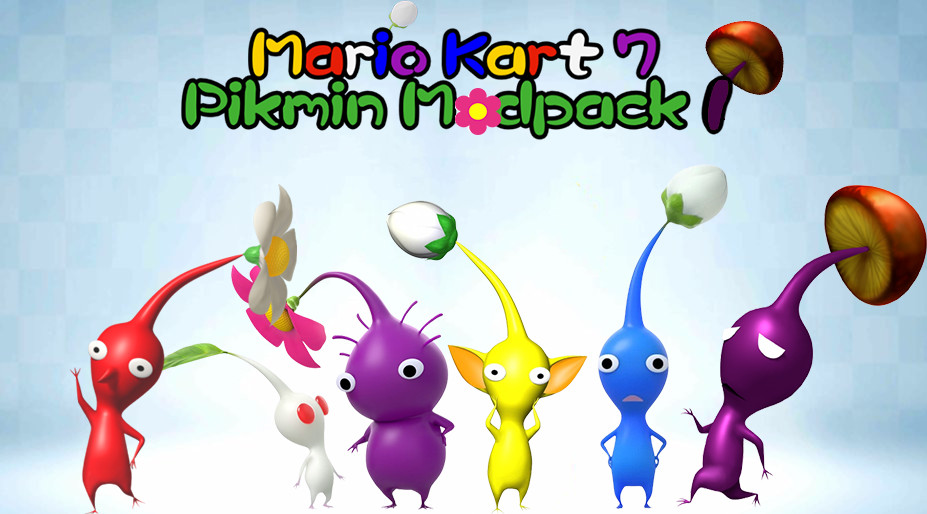 Pikmin Modpack 1 Mod for Mario Kart 7 | MK7 Mods