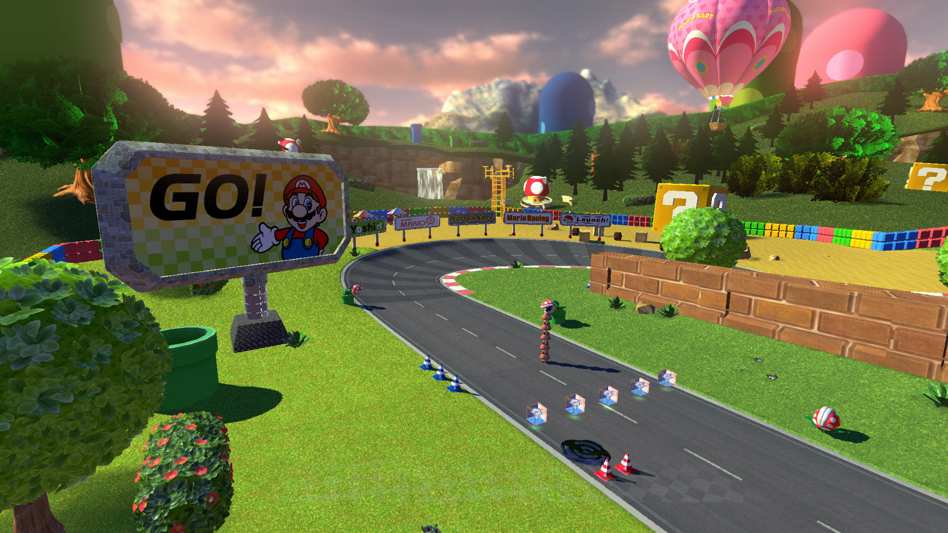 N64 Mario Raceway Mod for Mario Kart 8 | MK8 Mods