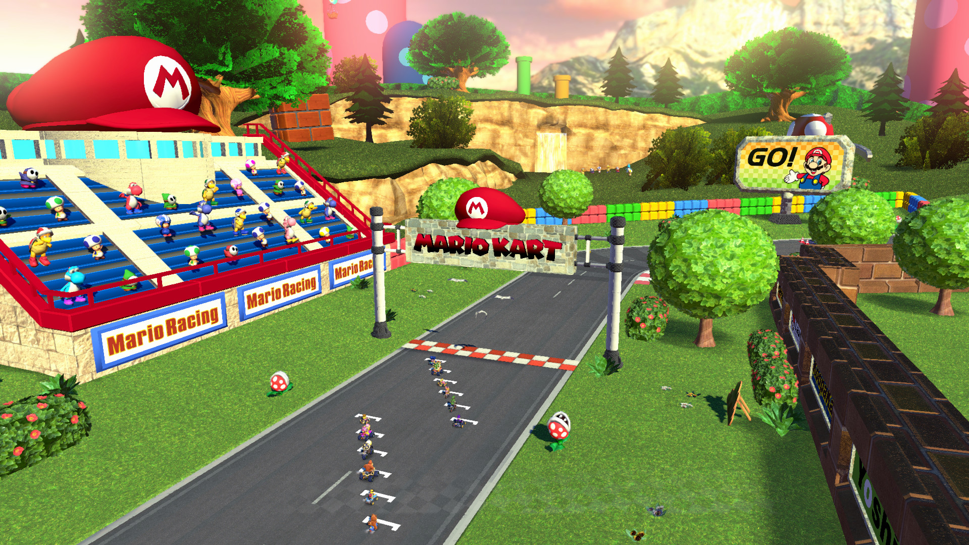 N64 Mario Raceway Mod for Mario Kart 8 | MK8 Mods