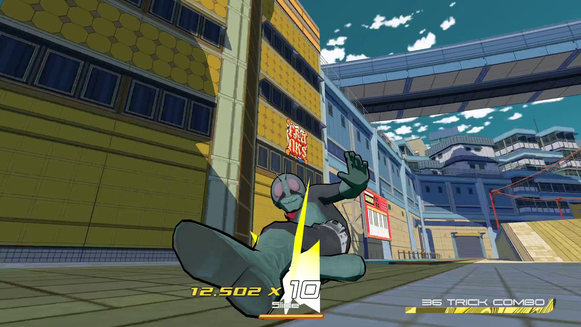 Kamen Rider character mod Mod for Bomb Rush Cyberfunk | BRC Mods