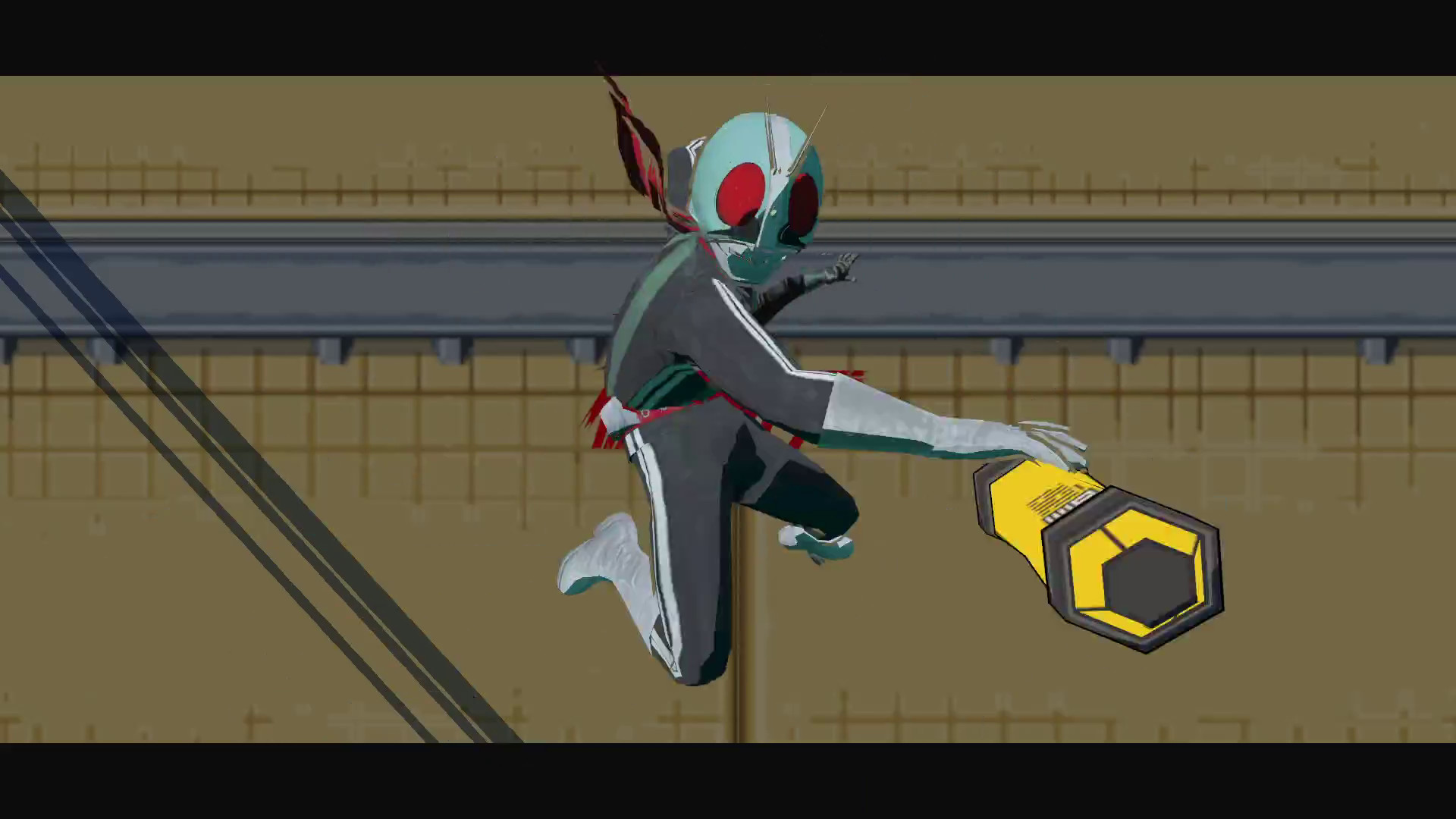 Kamen Rider character mod Mod for Bomb Rush Cyberfunk | BRC Mods