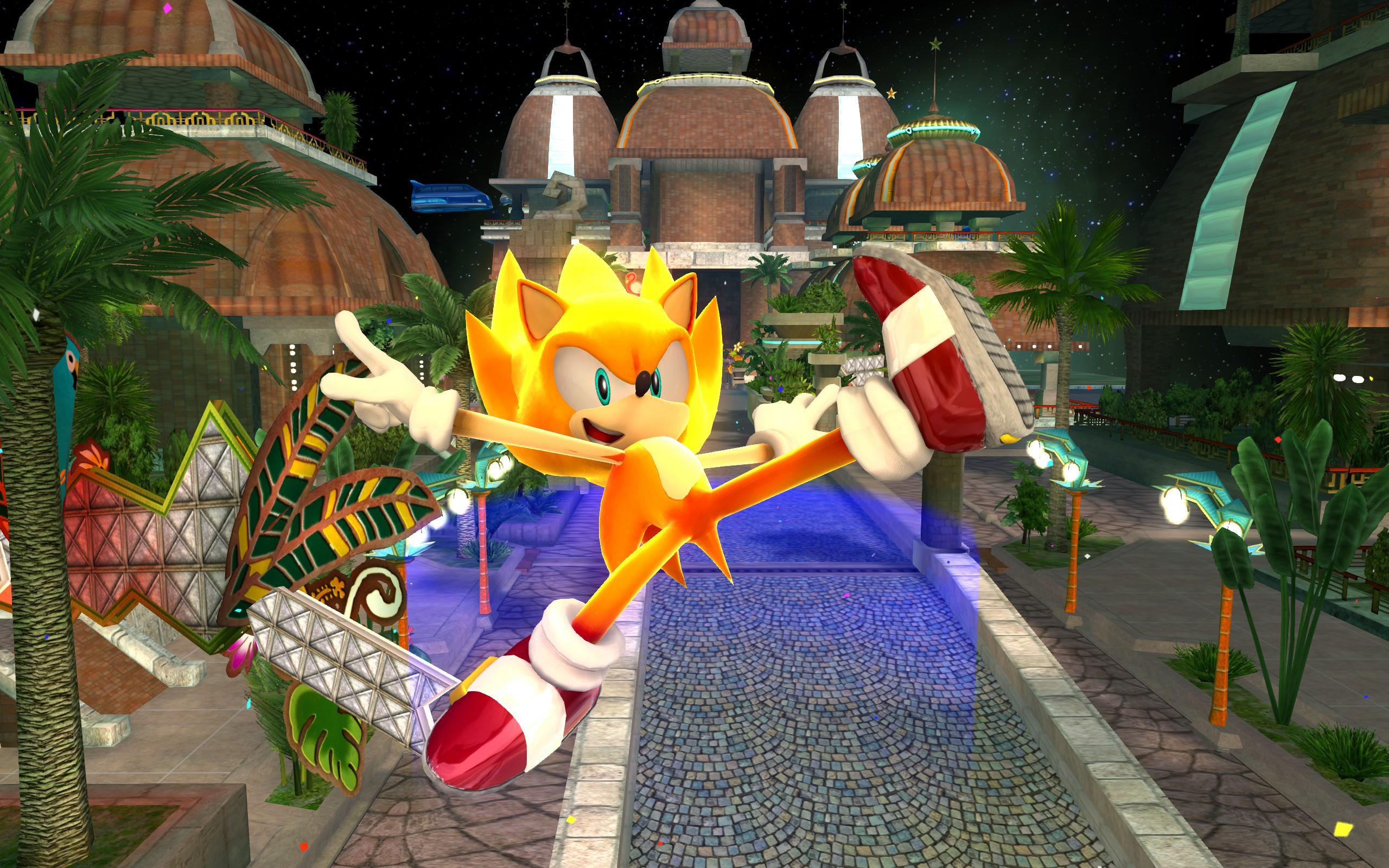 Super Sonic 2 and Cyber Super Sonic Mod for Sonic Generations (2011 ...