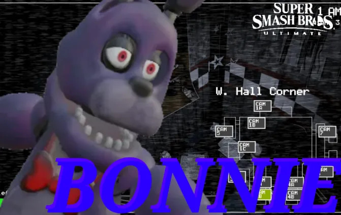 BONNIE (FNAF 1) Mod for Super Smash Bros. Ultimate | SSBU Mods
