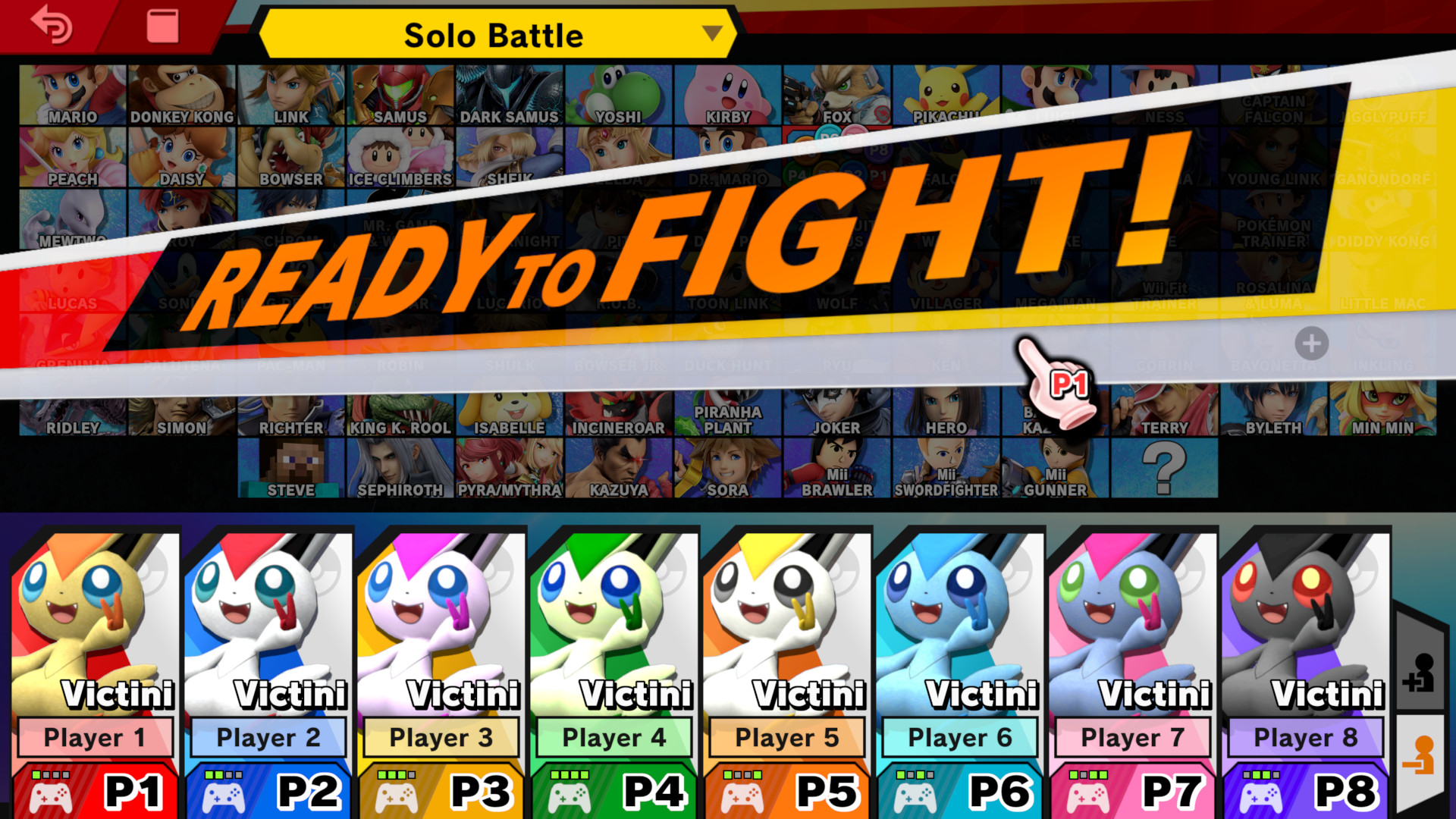 Victini over Pichu Mod for Super Smash Bros. Ultimate | SSBU Mods