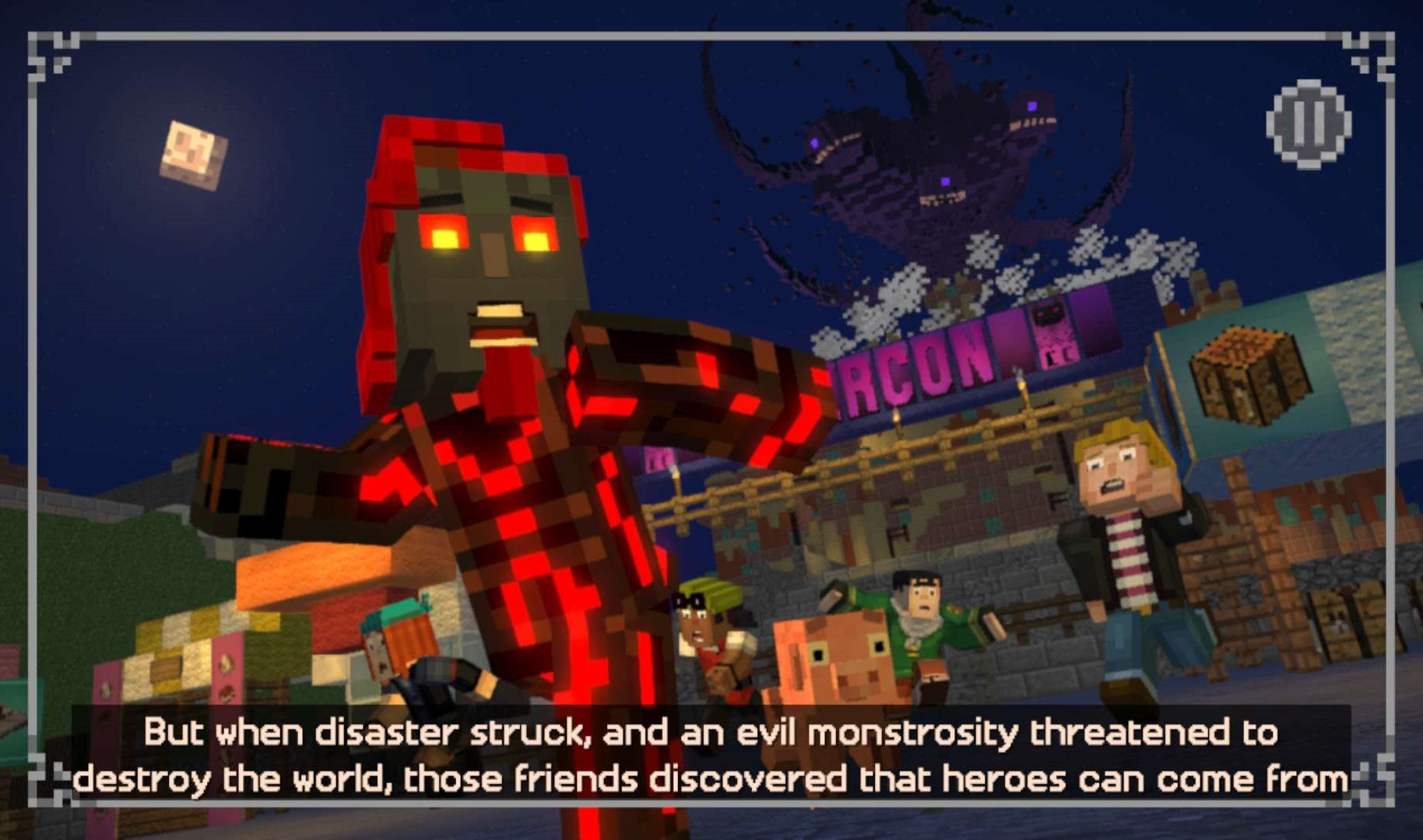 Playable the Admin Mod for Minecraft: Story Mode | M:SM Mods