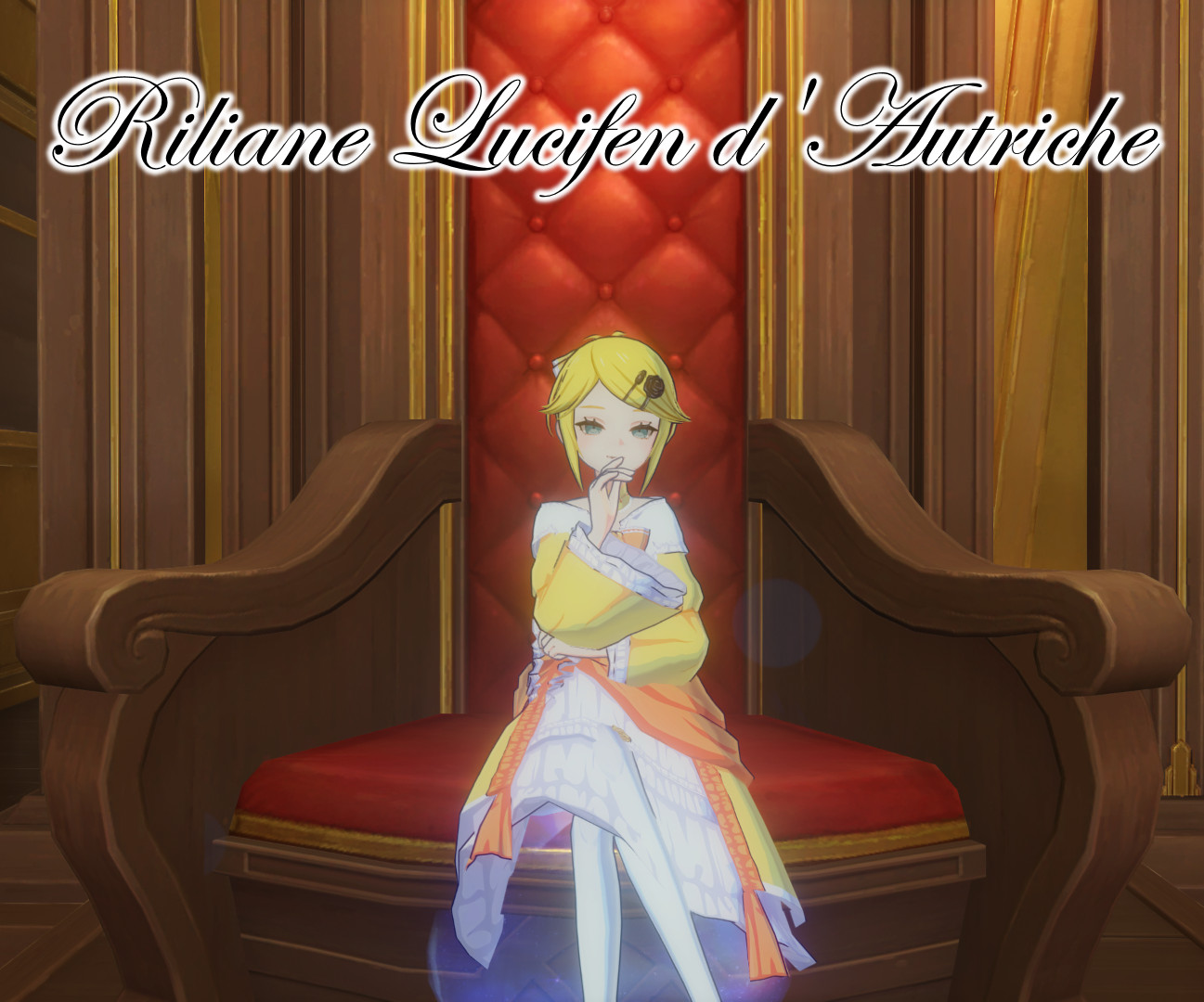 Riliane Lucifen d'Autriche (over Furina) Mod for Genshin Impact | GI Mods