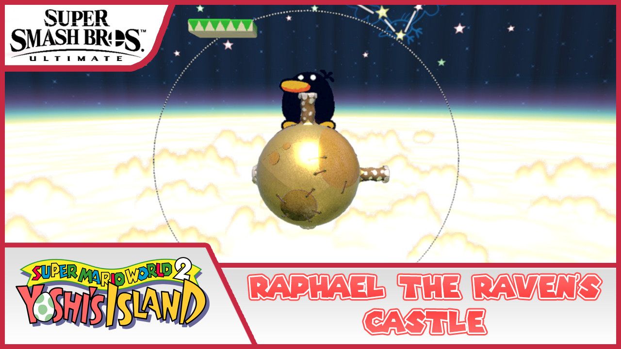 Raphael the Raven's Castle (Yoshi's Island) Mod for Super Smash Bros ...