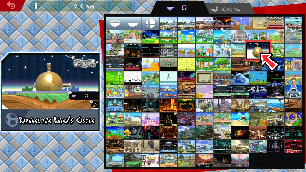 Raphael the Raven's Castle (Yoshi's Island) Mod for Super Smash Bros ...