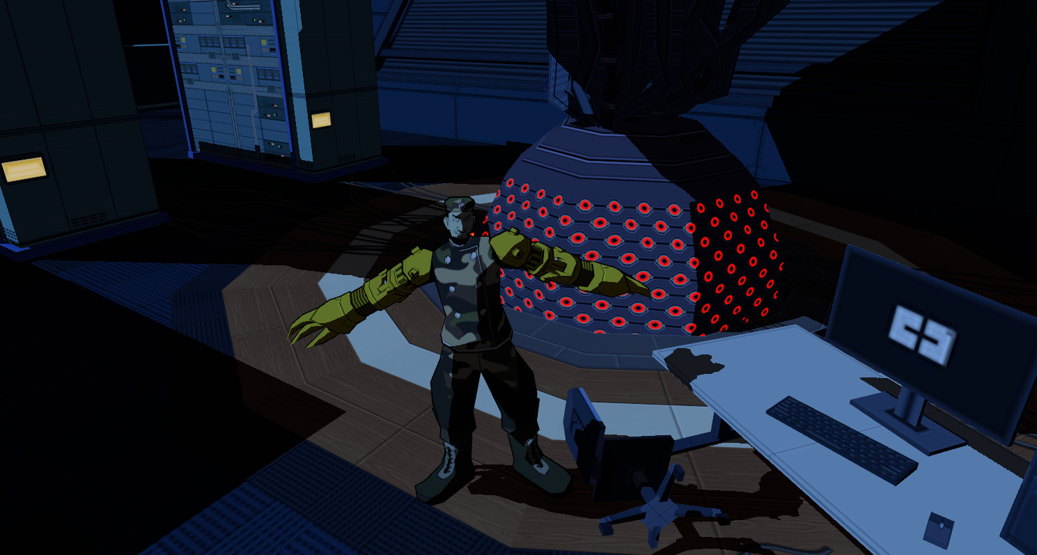 Major Arms (JSRF Claw Guy Boss) Mod for Bomb Rush Cyberfunk | BRC Mods