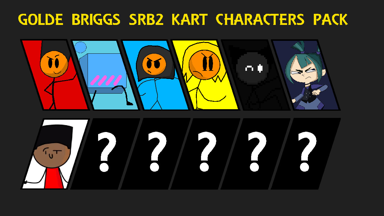 Golde Briggs's SRB2Kart Characters Pack Mod for Sonic Robo Blast 2 Kart ...