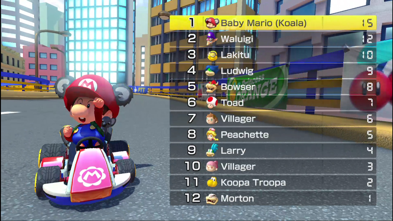 Baby Mario (Koala) with MKT Animations Mod for Mario Kart 8 Deluxe ...