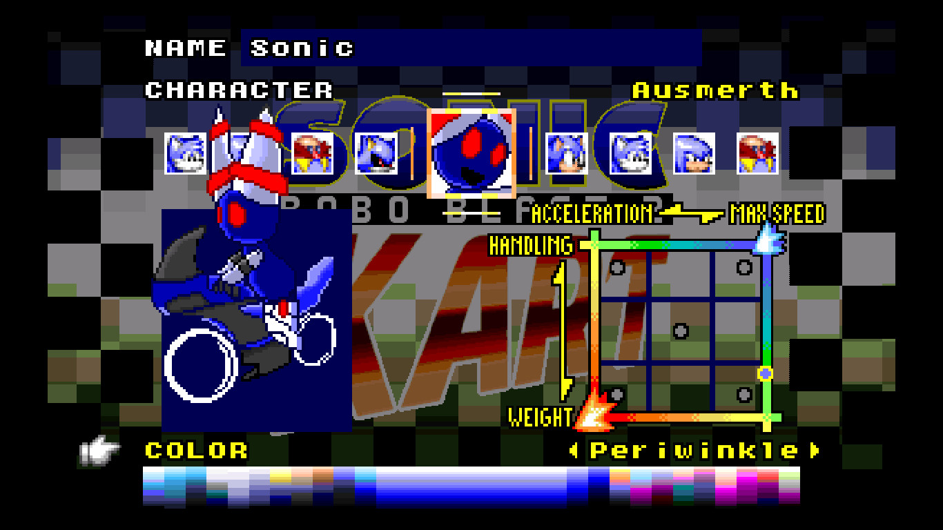 Ausmerth joins the race - SRB2K (OC / DE:Codec) Mod for Sonic Robo ...