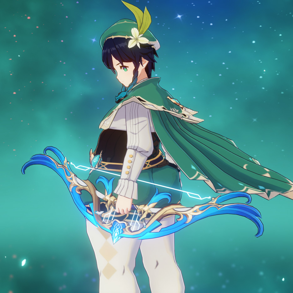 Plus size Venti Mod for Genshin Impact | GI Mods