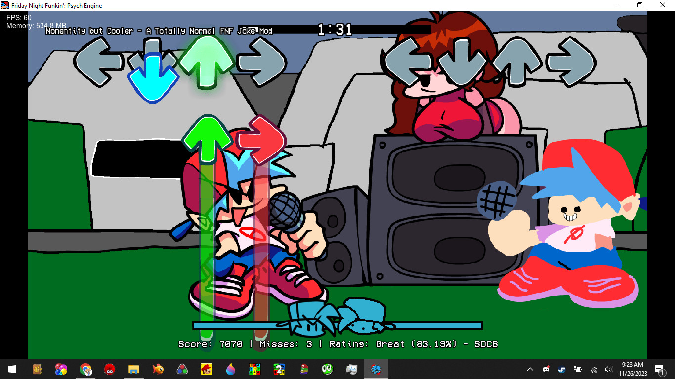 A Totally Normal FNF Joke Mod Mod for Friday Night Funkin' | FNF Mods