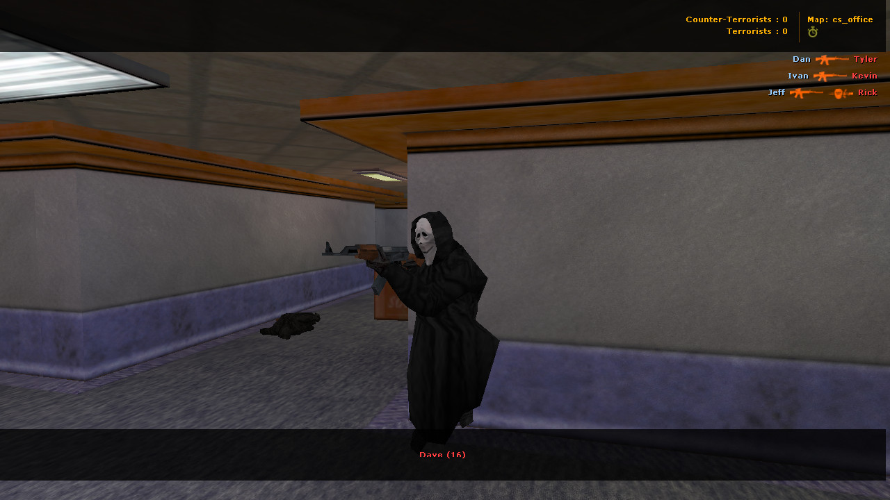 Scary Movie Mod for Counter-Strike 1.6 | CS1.6 Mods