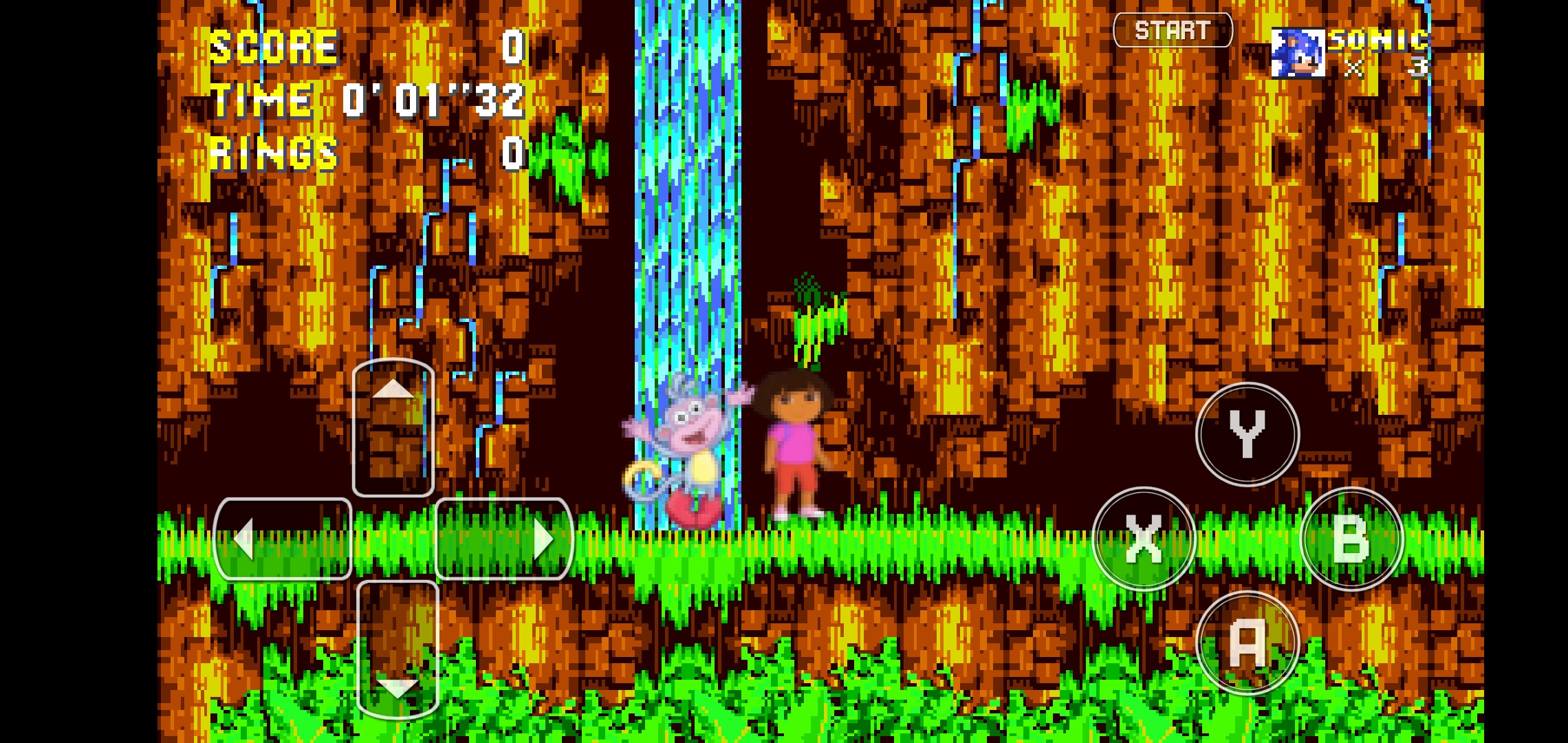 Dora the Explorer Characters Mod for Sonic 3 A.I.R. | S3AIR Mods