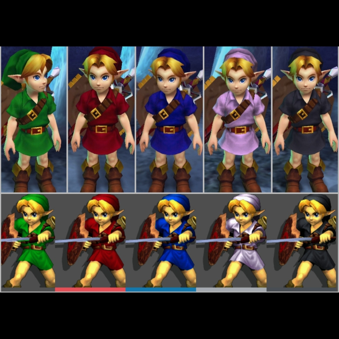 Super smash bros meele colos for Majora's mask Mod for The Legend of ...