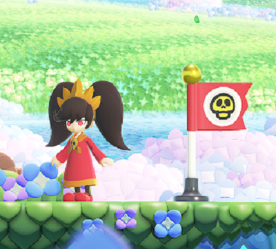 Ashley from Warioware Mod for Super Mario Bros. Wonder | SMBW Mods