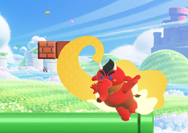 Ashley from Warioware Mod for Super Mario Bros. Wonder | SMBW Mods
