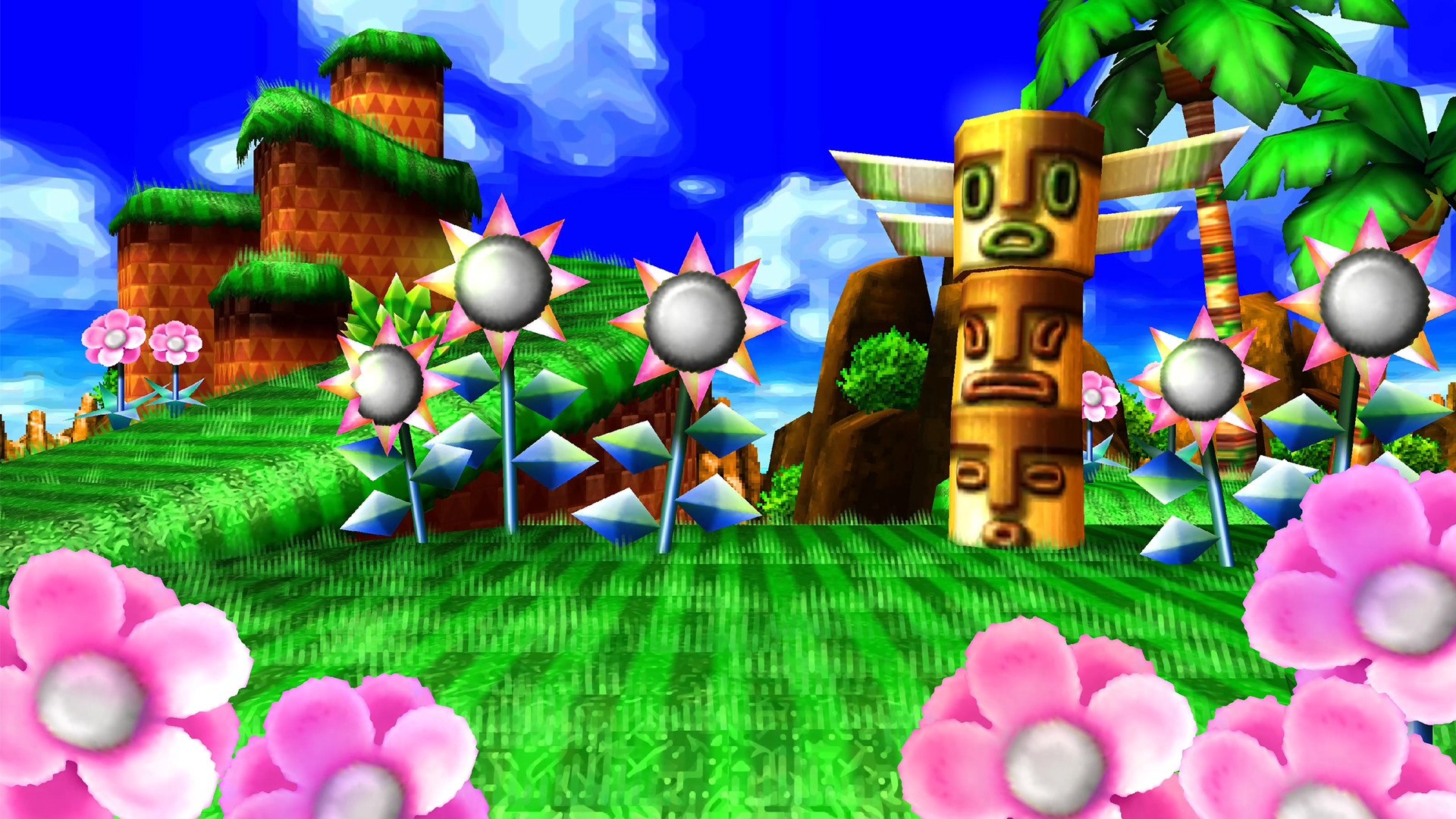 Palmtree Panic Textures Mod for Sonic Generations (3DS) | SG3DS Mods