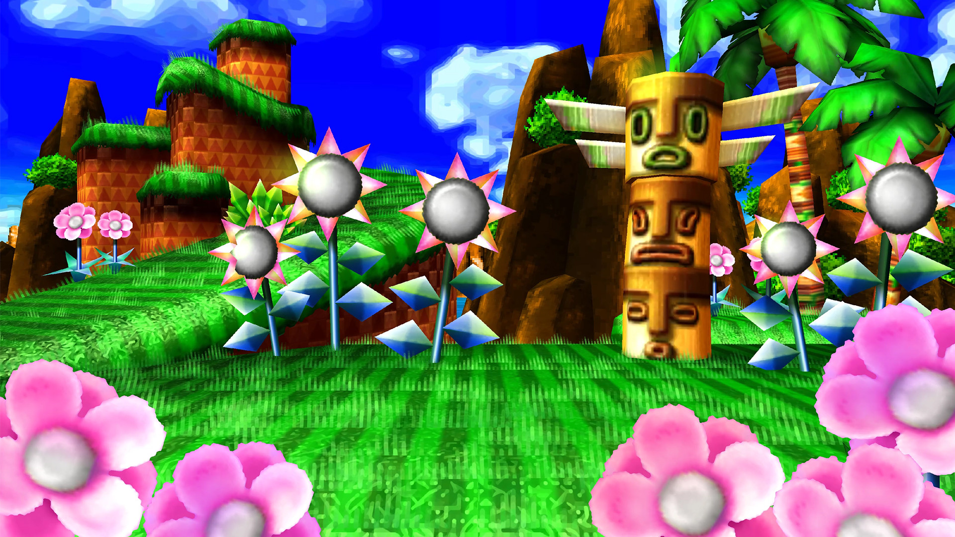 Palmtree Panic Textures Mod for Sonic Generations (3DS) | SG3DS Mods
