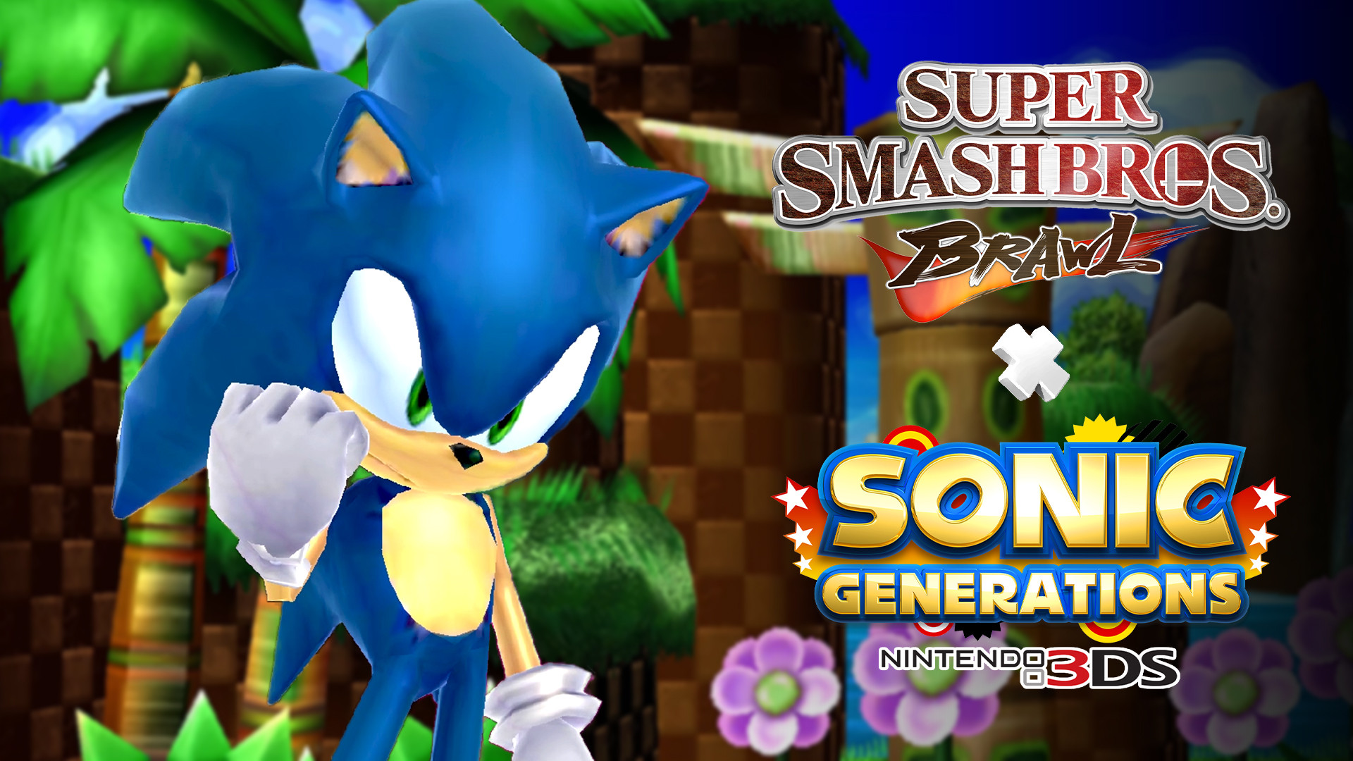 Brawl Sonic Textures Mod for Sonic Generations (3DS) | SG3DS Mods