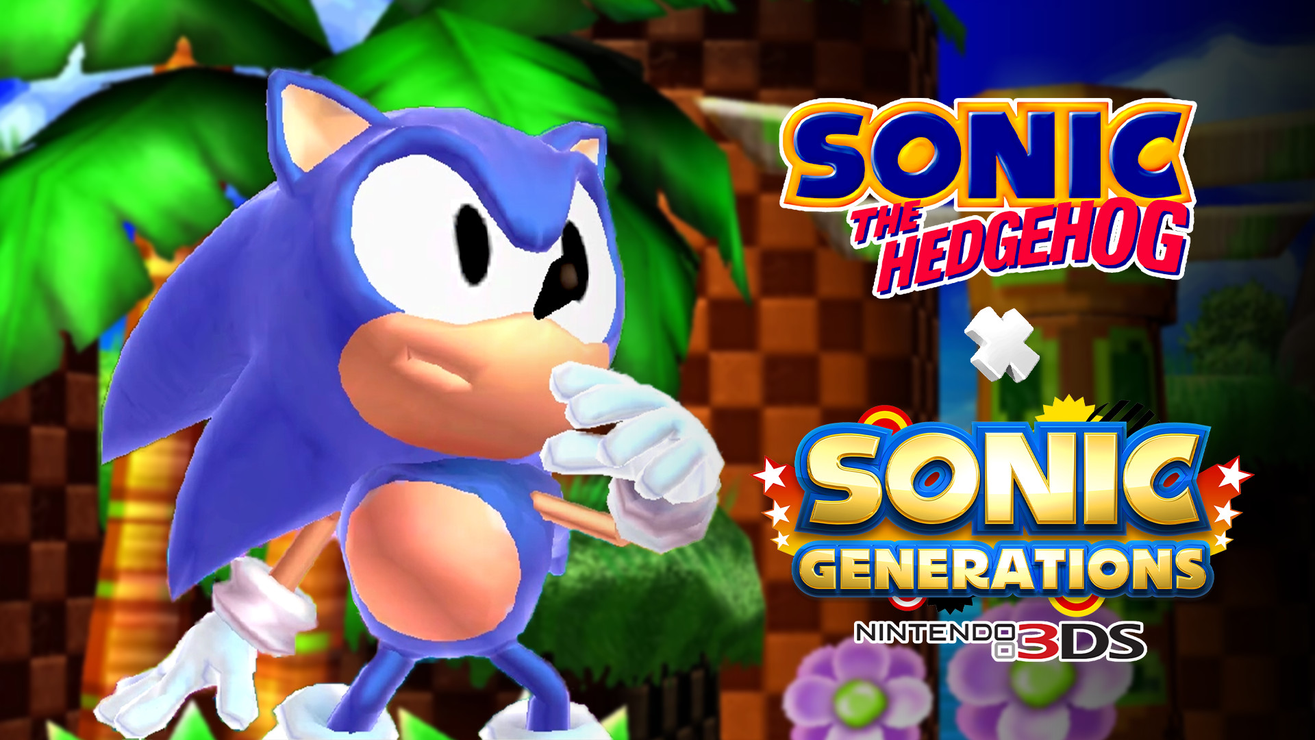 Sonic 1 Sonic Textures (16-Bit) Mod for Sonic Generations (3DS) | SG3DS ...