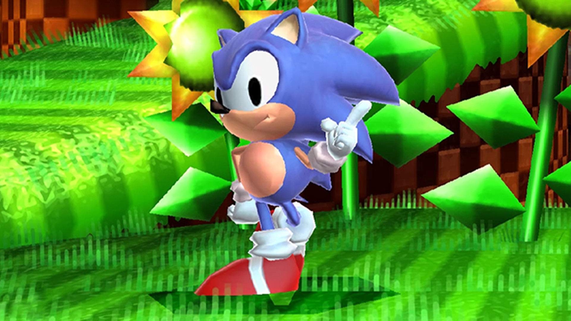 Sonic 1 Sonic Textures (16-Bit) Mod for Sonic Generations (3DS) | SG3DS ...