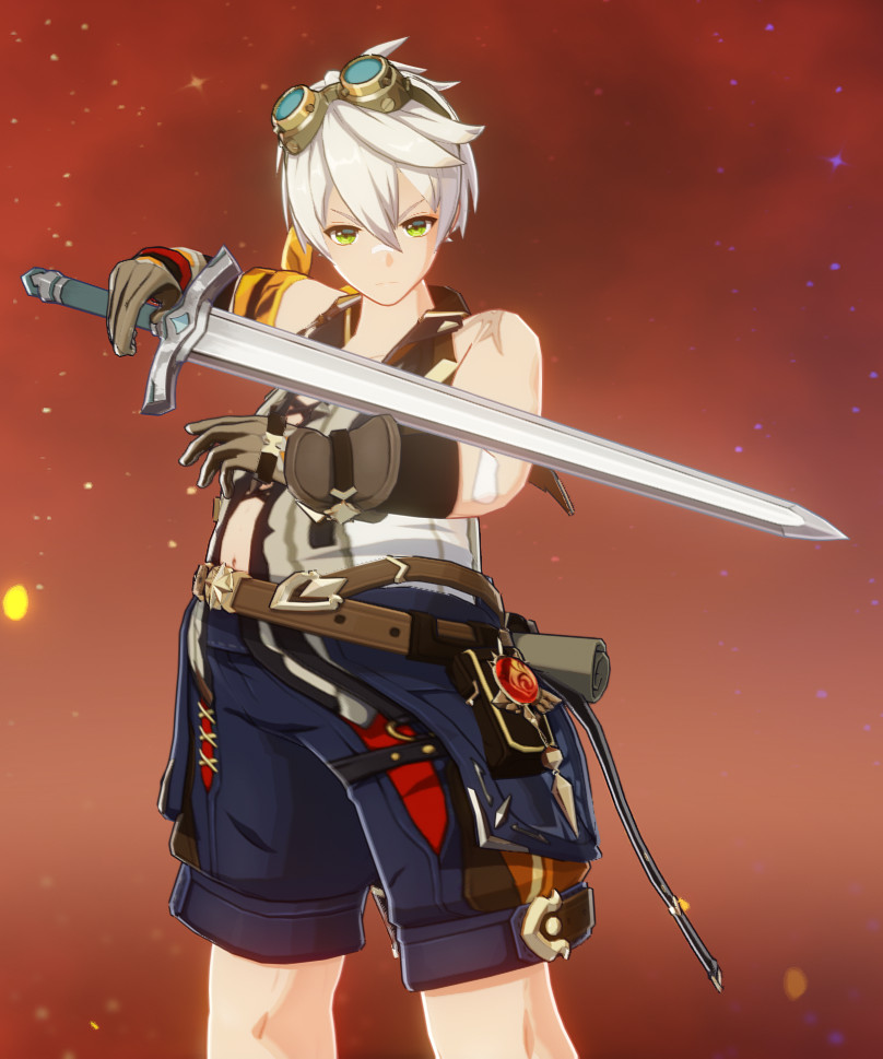 Plus size Bennett Mod for Genshin Impact | GI Mods