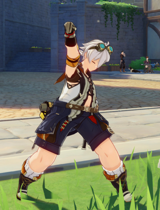 Plus size Bennett Mod for Genshin Impact | GI Mods