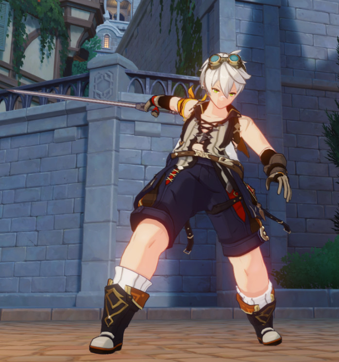 Plus size Bennett Mod for Genshin Impact | GI Mods