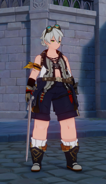 Plus size Bennett Mod for Genshin Impact | GI Mods