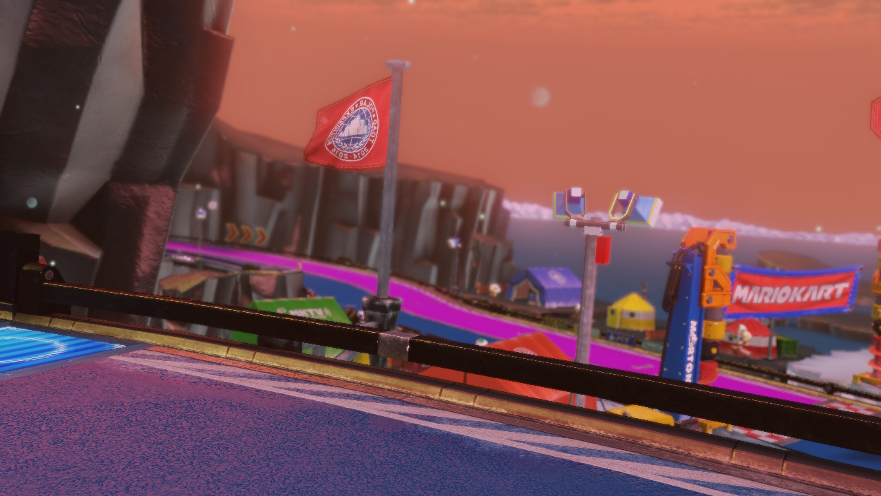 Black Ice Ice Ice Outpost Retexure Mod for Mario Kart 8 Deluxe | MK8D Mods