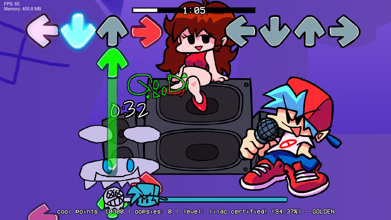 [SENSITIVE CONTENT] Lilac Dancer REGHOSTED Mod for Friday Night Funkin ...