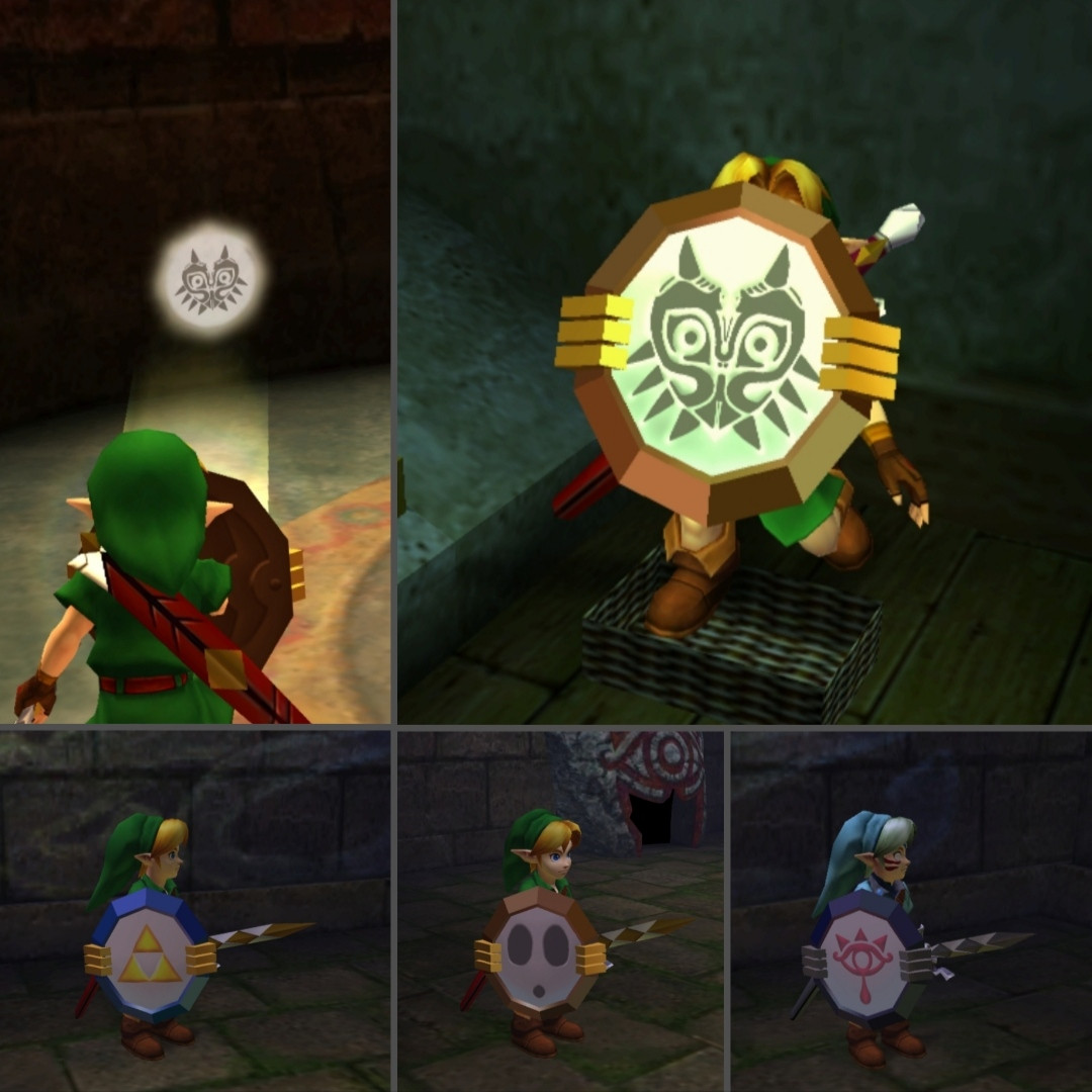 New alternative mirror shield Majora's mask Mod for The Legend of Zelda ...