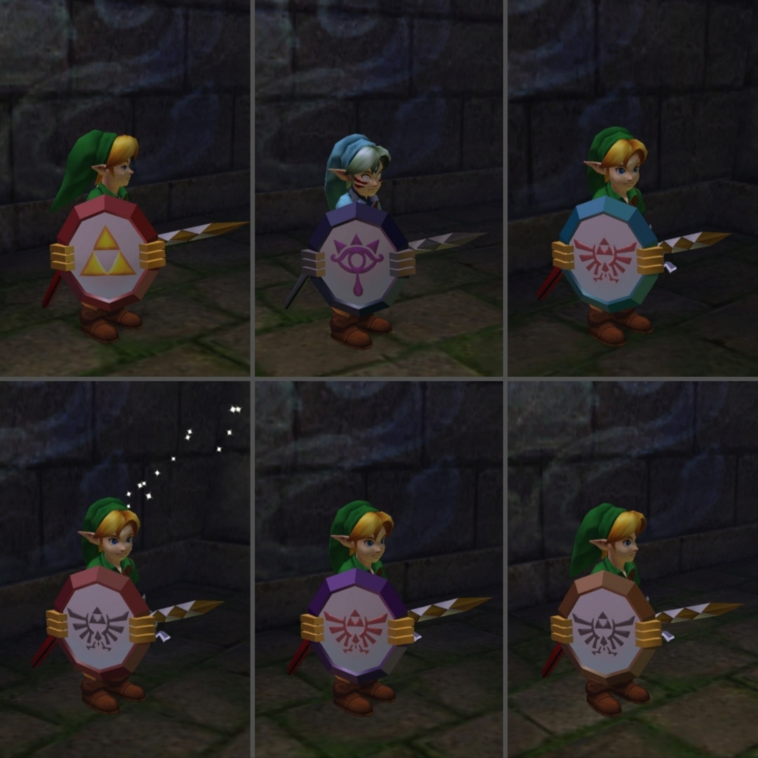 New alternative mirror shield Majora's mask Mod for The Legend of Zelda ...