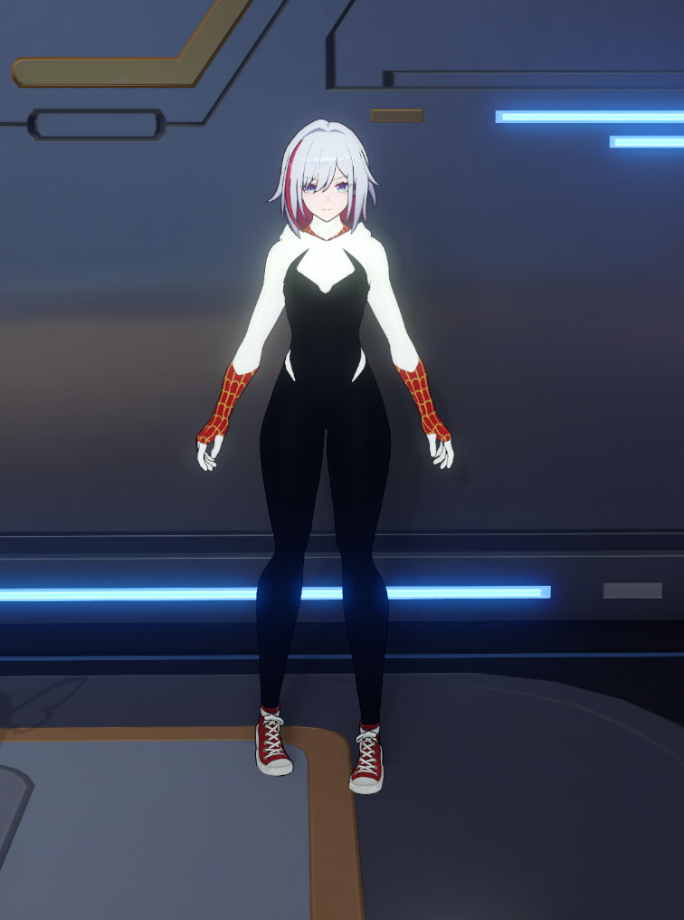 Topaz X Spider Gwen Mod for Honkai Star Rail | HSR Mods