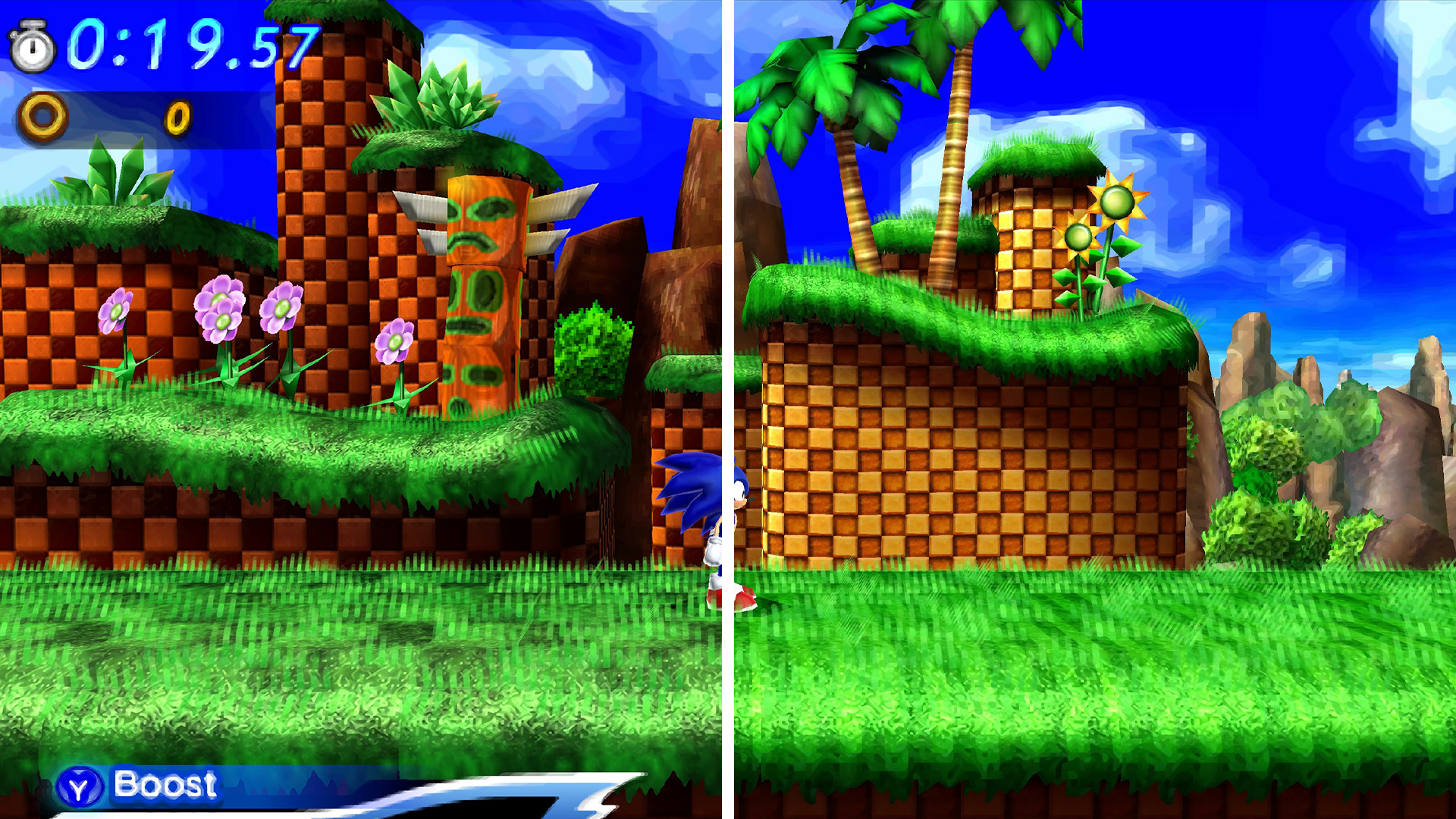SRB2 Green Hill Textures Mod for Sonic Generations (3DS) | SG3DS Mods
