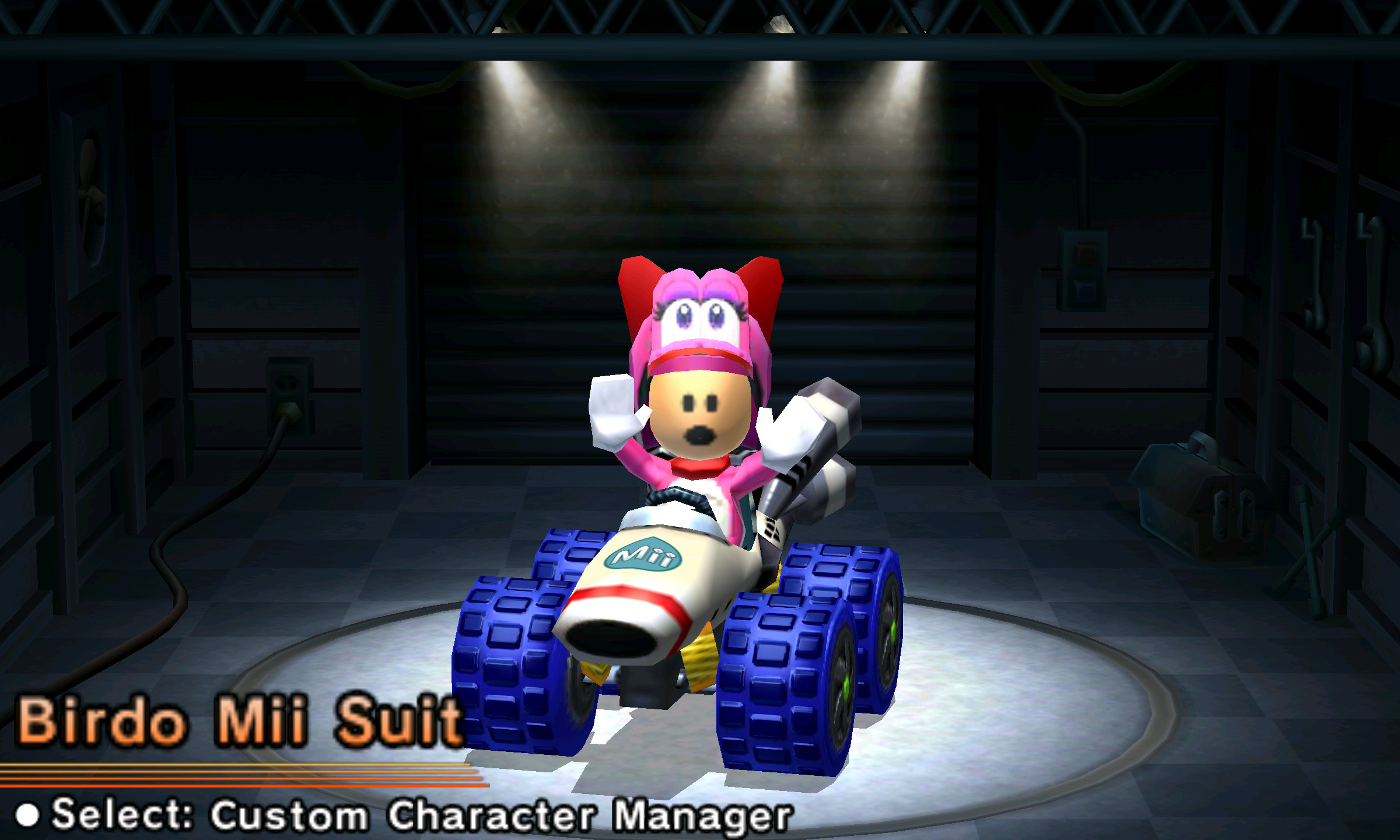 Birdo Mii Suit Mod for Mario Kart 7 | MK7 Mods