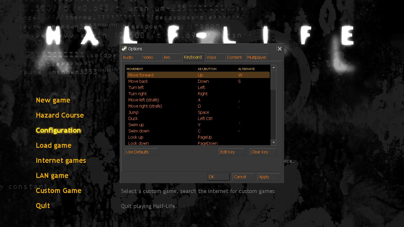 More Accurate WON Menu Mod for Half-Life | HL Mods