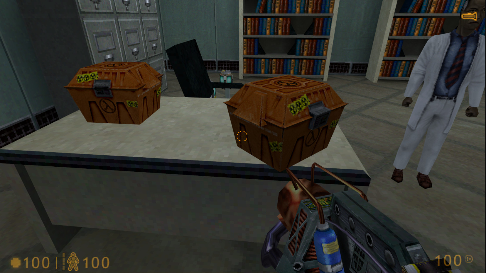 Cut Isotope Box for Gauss Ammo. Mod for Half-Life | HL Mods