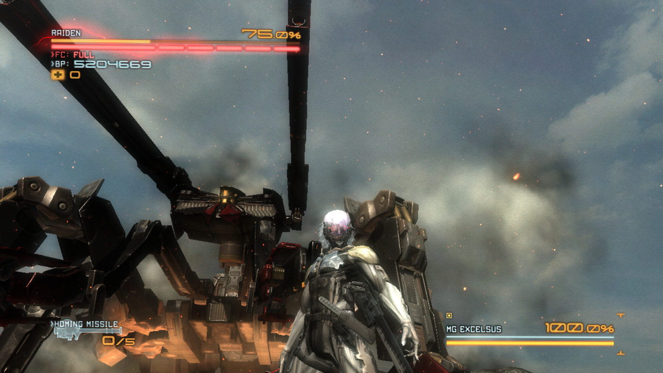 MGS4 Raiden in the Prologue Mod for Metal Gear Rising: Revengeance ...