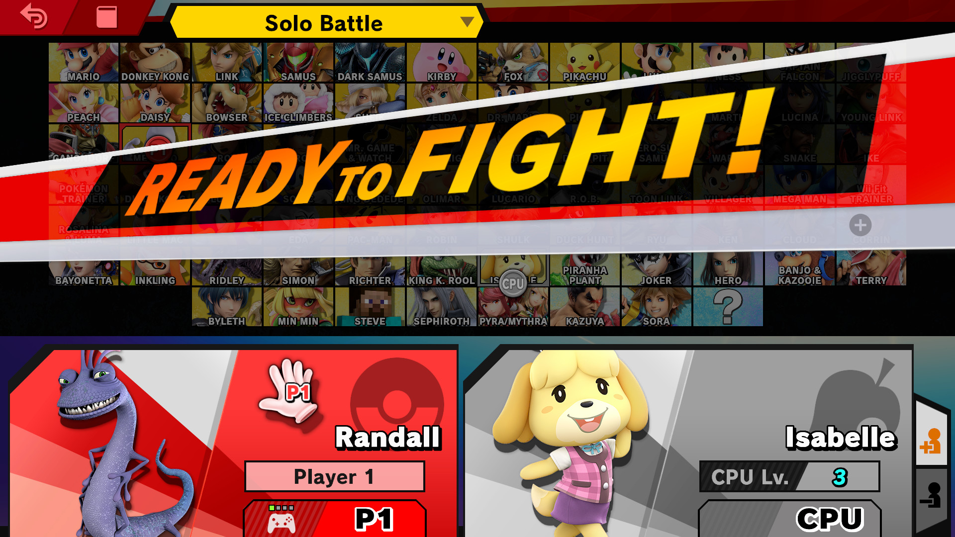 Randall Boggs (Monsters, Inc.) Mod for Super Smash Bros. Ultimate ...