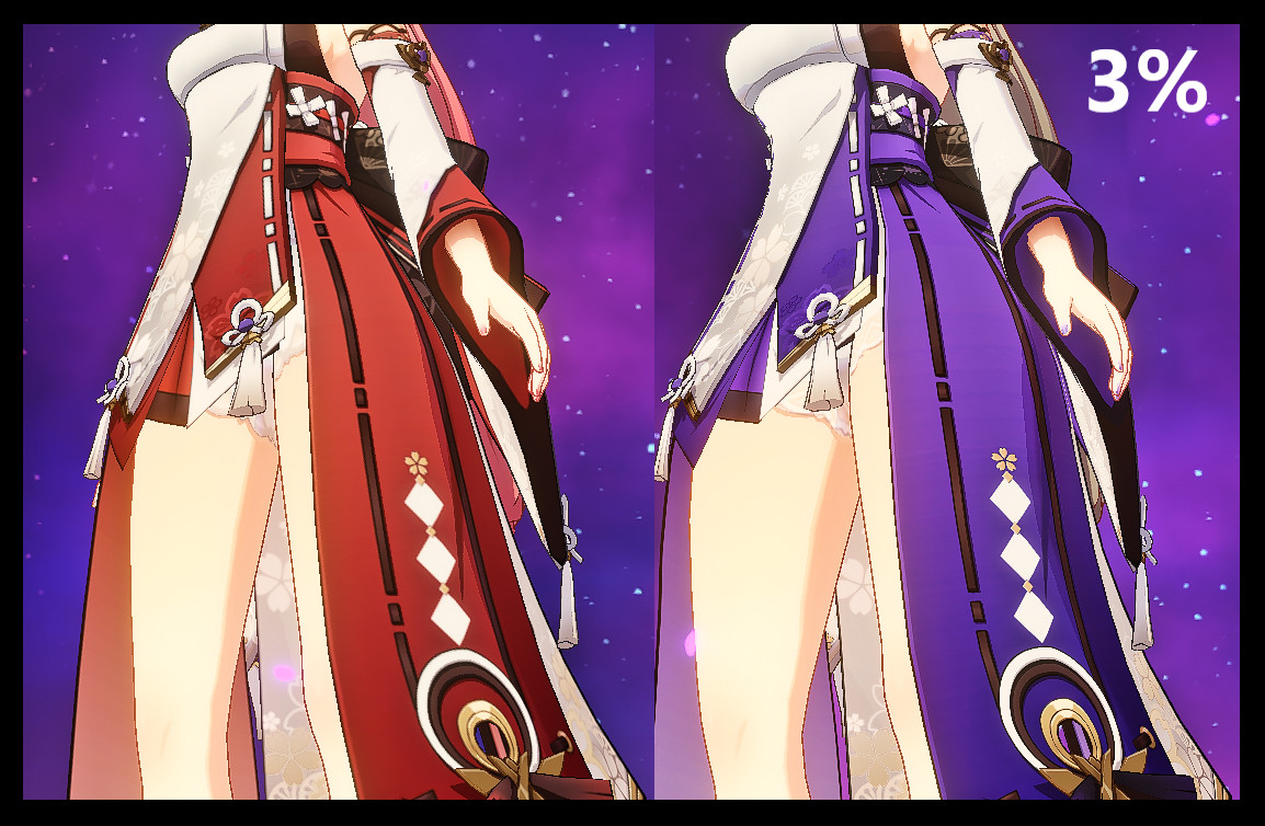 Yae Miko 3% Thiccer + Mihoyo's Precensorship Undys Mod for Genshin Impact | GI Mods